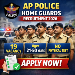 AP Police Home Guards Notification 2026 : Apply for 19 Home Guard ...