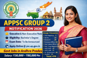 APPSC Group 2 Notification 2026 – Vacancy, Eligibility, Exam Date ...